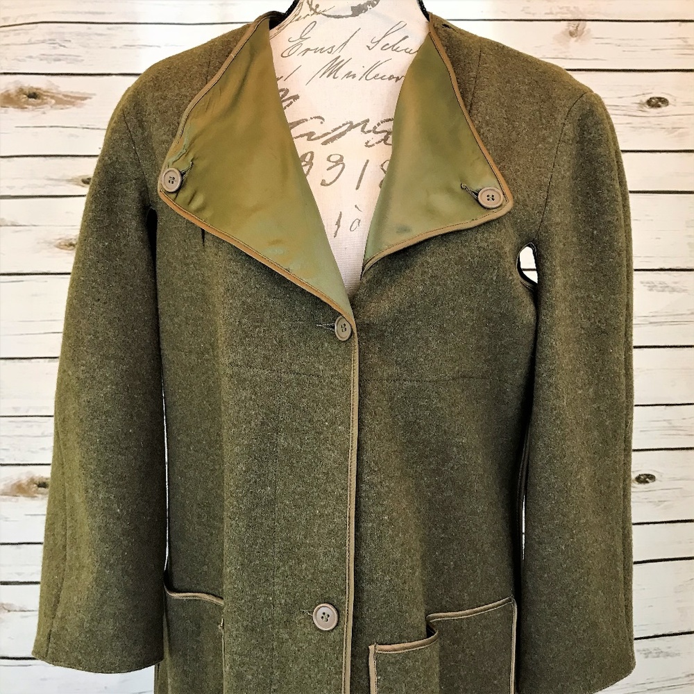 Vintage Army Jacket 1940’s World War Ii - Gem
